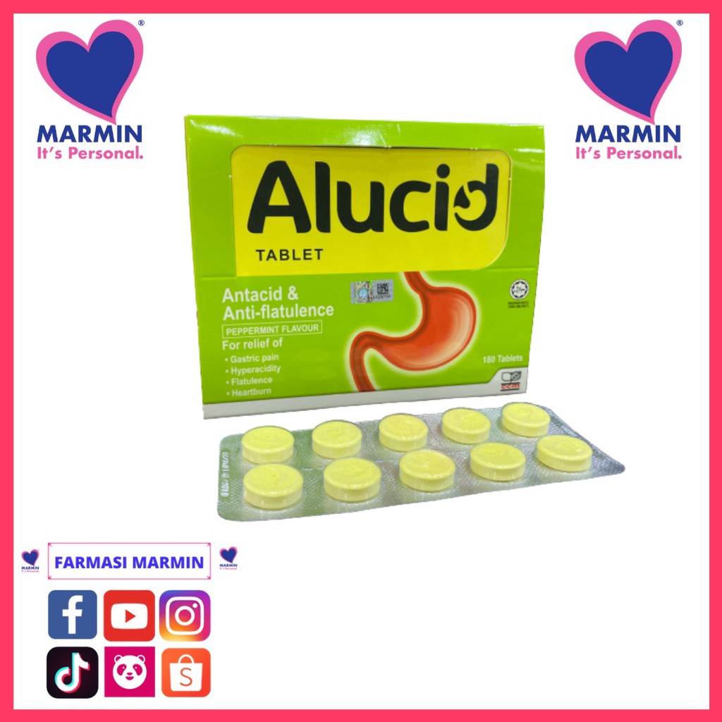 Alucid Tablet (18 Strips Per Box) | Shopee Malaysia