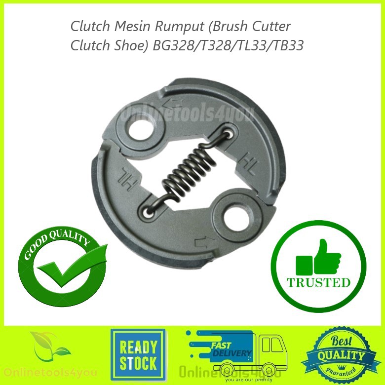 [READY STOCK] Clutch Mesin Rumput (Brush Cutter Clutch Shoe) BG328/T328 ...