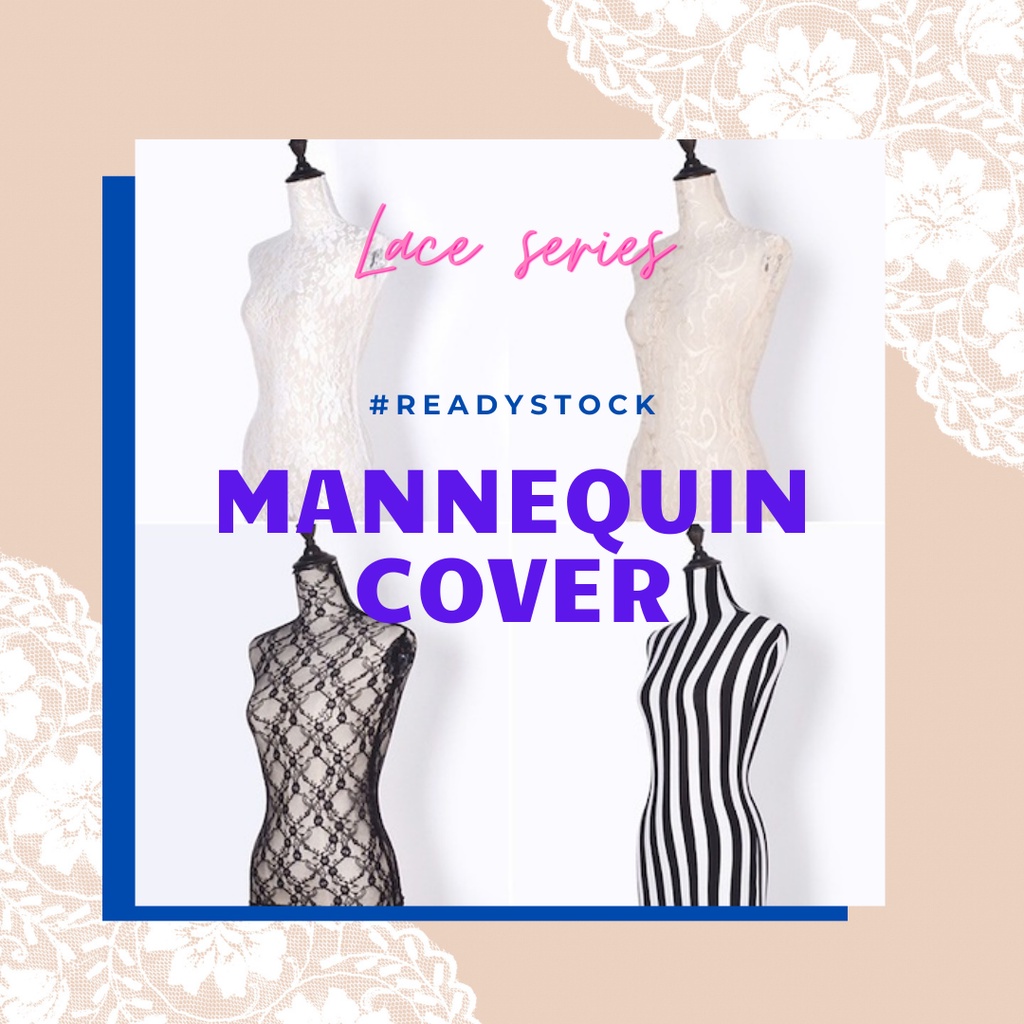Mannequin Accessories: *The Plain & Lace Series* Mannequin Cover/Skins ...