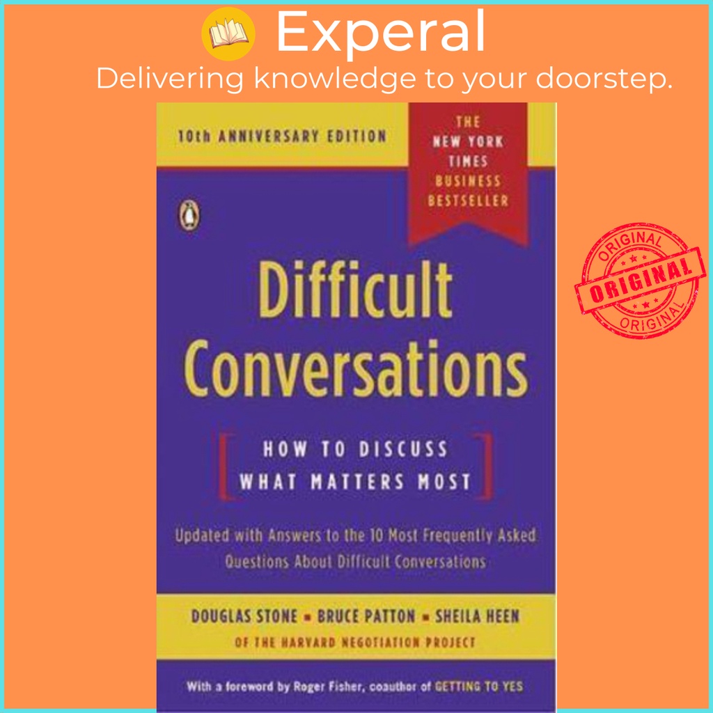 [100% Original] Difficult Conversations : How to Discuss What Matters ...