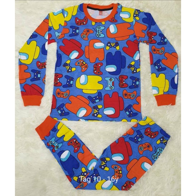 Pyjamas kids Among Us | Shopee Malaysia