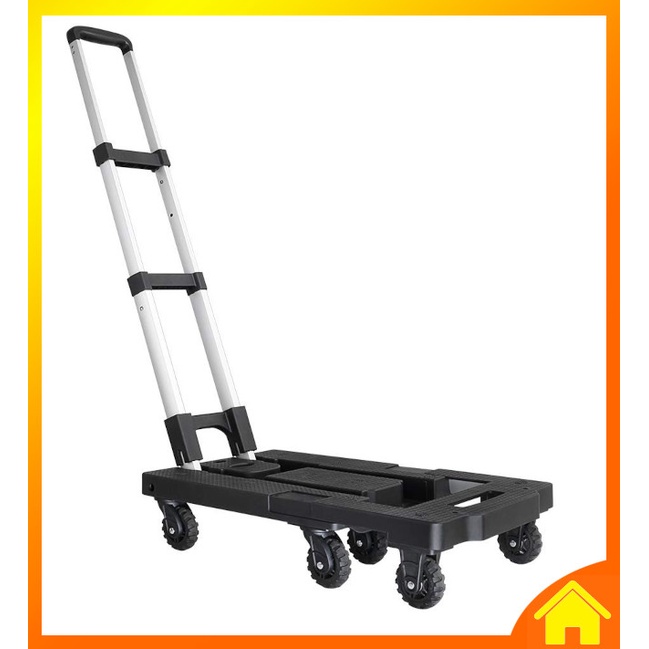 [OneHome] Trolley Grocery Cart Hand Truck Fold Storage Shopping Cargo ...