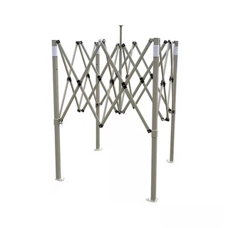 itop (Heavy Duty) Frame Only for Canopy 10' x 10' Roof 80cm Rangka Besi ...