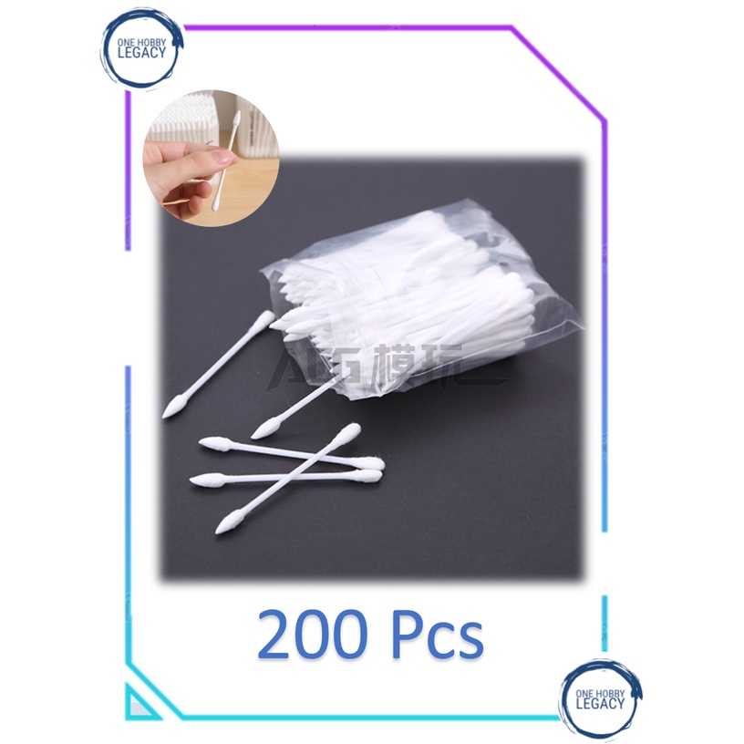 Gundam Tool Cotton Buds Gundam Cotton Swab Pen Line Wipe Lining Pen ...