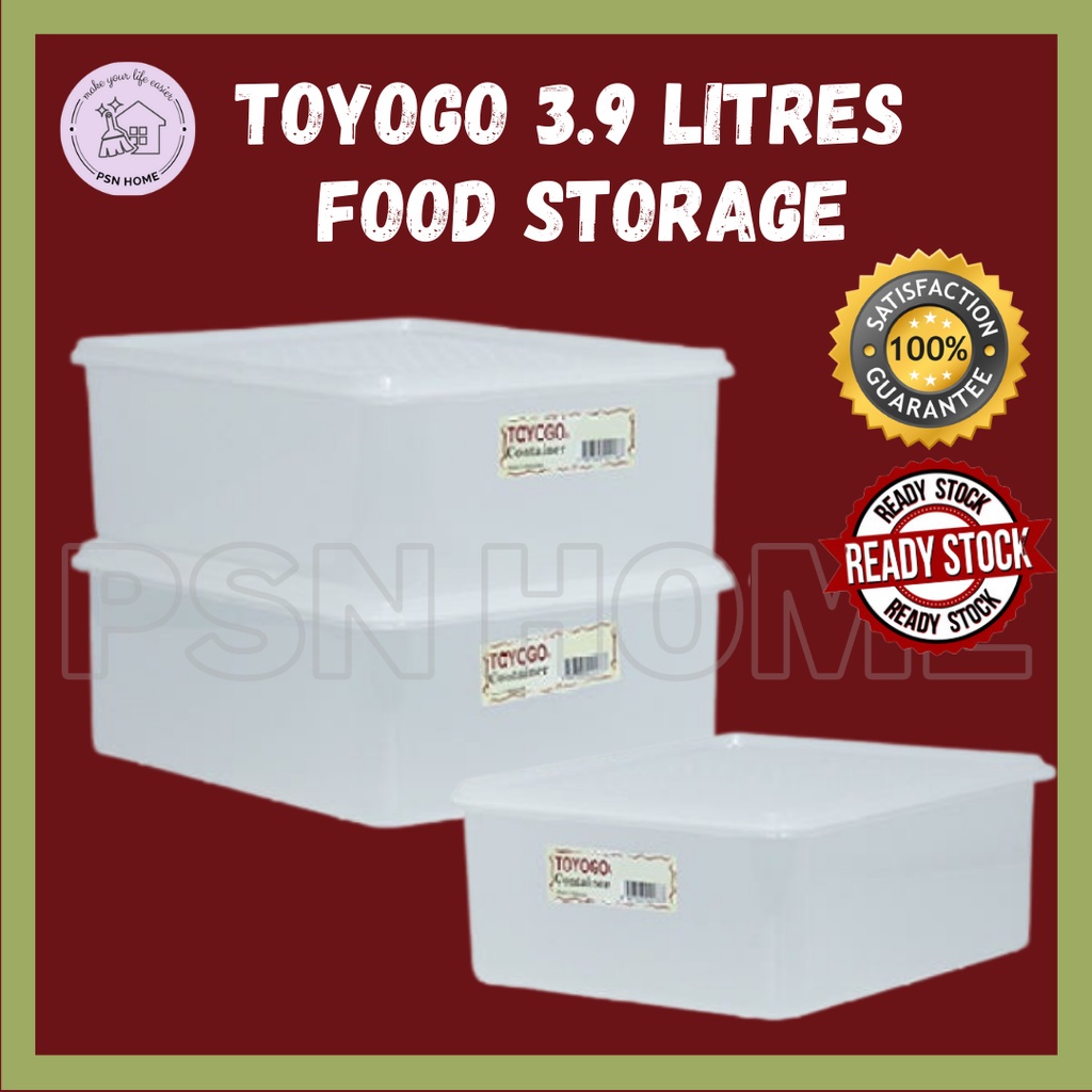 TOYOGO 3.9 Litres Microwave Food Storage Container Microwavable ...