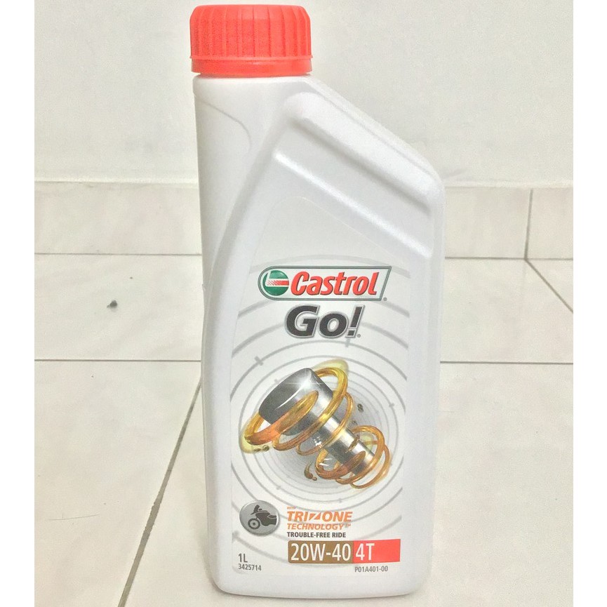 Castrol Motorcycle Engine Oil (Go 20W-40,4T) | Shopee Malaysia