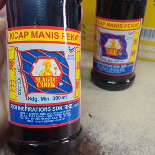 KICAP MANIS PEKAT MAGIC COOK KICAP BENDERA SABAH 300ML BUATAN MALAYSIA ...