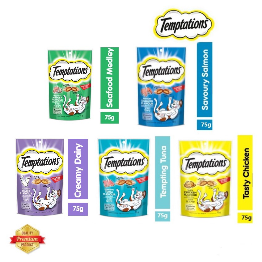 TEMPTATION CAT SNACK 48G / 75G / 160G | Shopee Malaysia