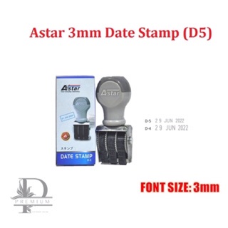 Astar Dater Stamp (3mm/4mm/5mm) / Cop Tarikh / Date Stamp | Shopee Malaysia
