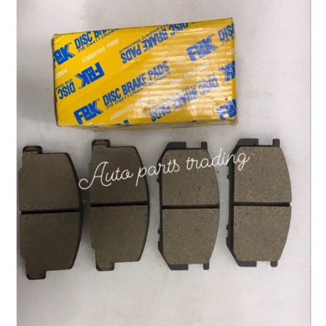 TOYOTA CORONA TT141 FRONT BRAKE PAD FBK | Shopee Malaysia