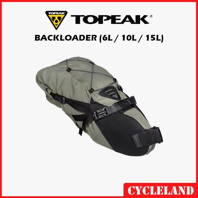TOPEAK BACKLOADER (6L / 10L / 15L SEAT BAG) | Shopee Malaysia