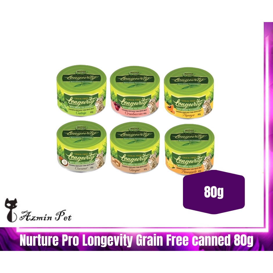 Nurture Pro Longevity Grain Free Cat Canned Wet Food 80G | Shopee Malaysia
