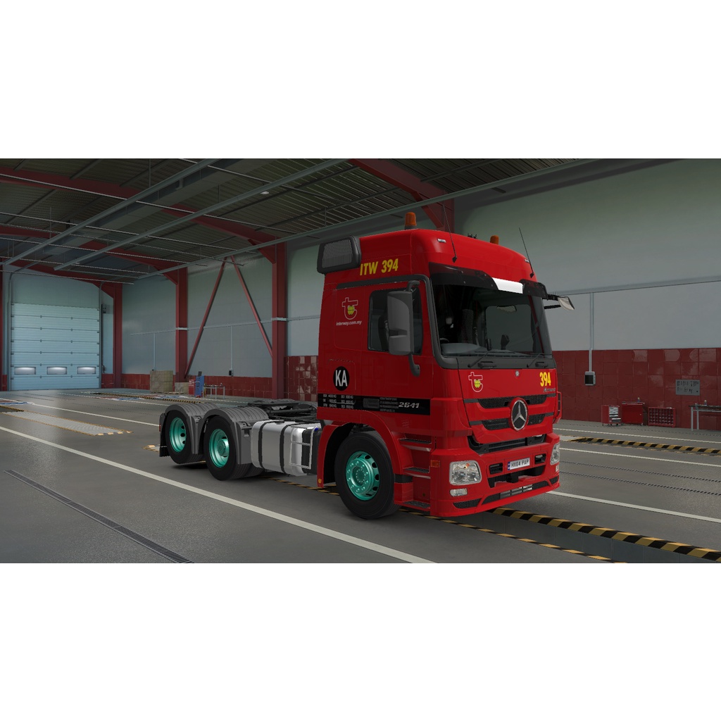 Euro Truck Simulator 2 ETS2 MB Actros MP3 Skin [Interway] | Shopee Malaysia