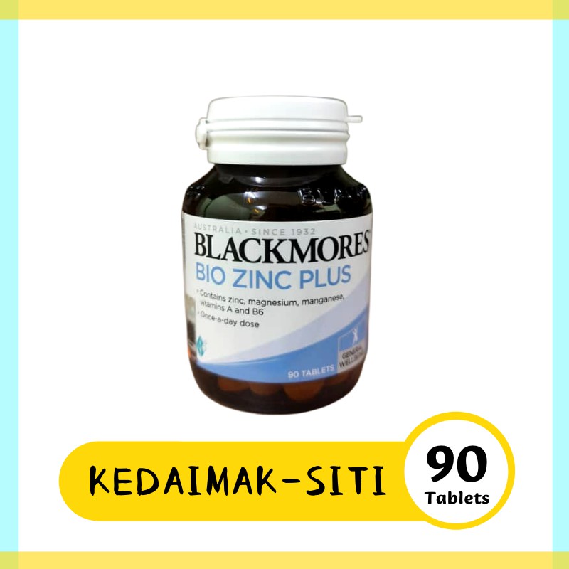 Blackmores Bio Zinc Plus (90's) | Shopee Malaysia