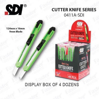 (RETAIL) SDI CUTTER KNIFE 0426A (BIG) & 0411A (SMALL) | Shopee Malaysia