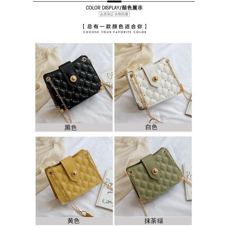 Woman handbag shoulder sling bag two way travel pearl bag | Shopee Malaysia
