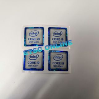 Intel core i5 i3 i7 i9 AMD laptop desktop label CPU sticker notebook ...