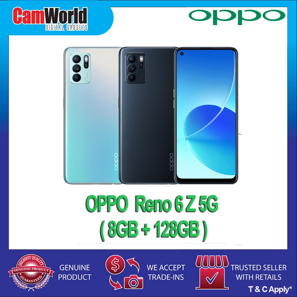 Oppo Reno 6Z 5G / Reno 6Z / Reno 6 z ( 8GB RAM + 128GB ROM ) | Shopee ...