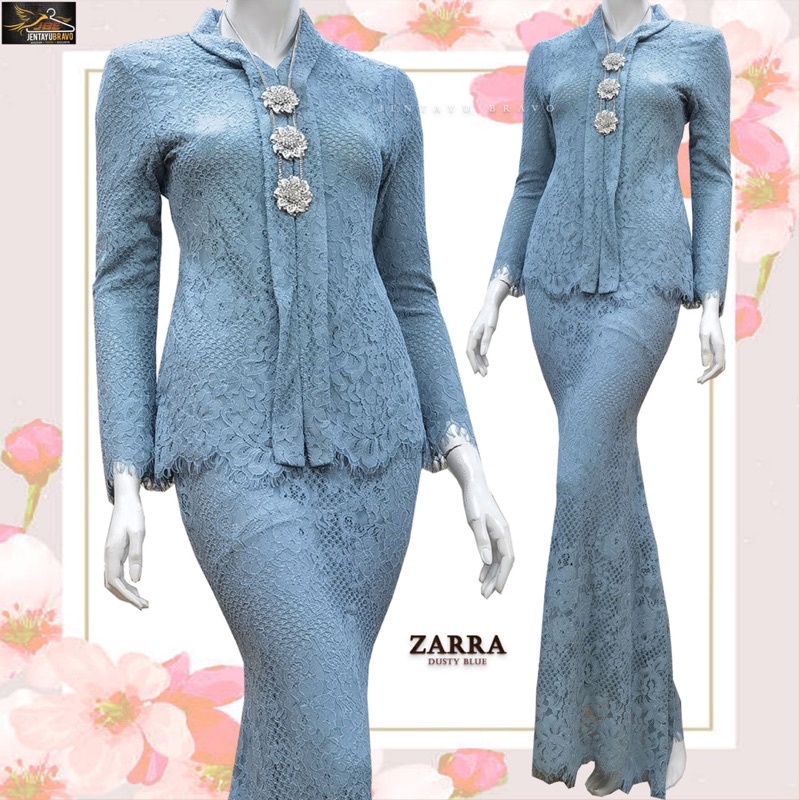 Zarra (S M L) Kebaya Mini Lace (kebaya moden lace) | Shopee Malaysia