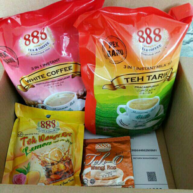 888 3 in 1 Instant Milk Tea value Pack (17g x 20 Sachets) | Shopee Malaysia