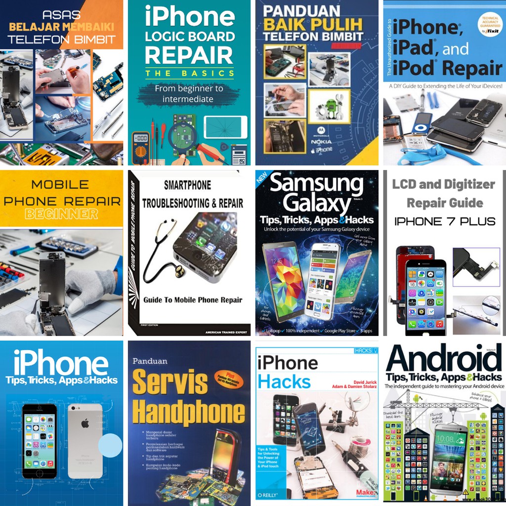 Panduan / Belajar Membaiki Telefon Bimbit / Teknik Membaiki Handphone ...