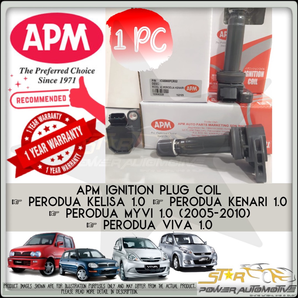 APM Perodua Kelisa 1.0 / Kenari 1.0 / Myvi 1.0 (2005-2010) / Viva 1.0 ...