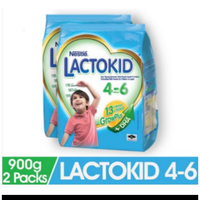 Lactokid 4-6 years 900g(2 pack) | Shopee Malaysia