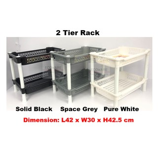 Big 2Tier 3Tier 4Tier Multipurpose Rack Organizer Rak Plastik ...