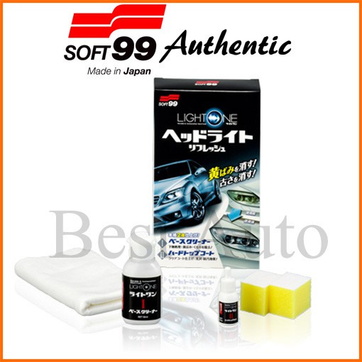 SOFT 99 / SOFT99 Light One - Headlamp Headlight Coating , Cleaner , Restorer | Shopee Malaysia