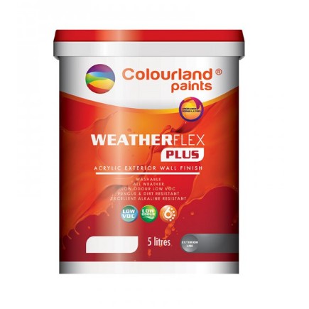 Weatherflex Plus Acrylic Exterior Wall Finish- COLOURLAND PAINTS ...
