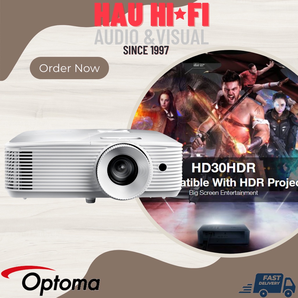 Optoma HD30HDR Full HD DLP Projector | Shopee Malaysia