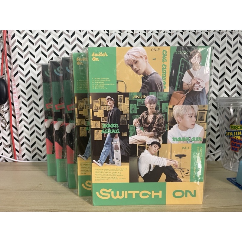 Astro - Switch On album & polaroid | Shopee Malaysia