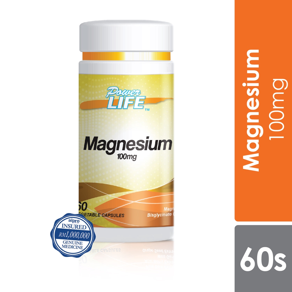 Alpro Pharmacy Exclusive - Powerlife Magnesium 100mg x 60s | BeeCost