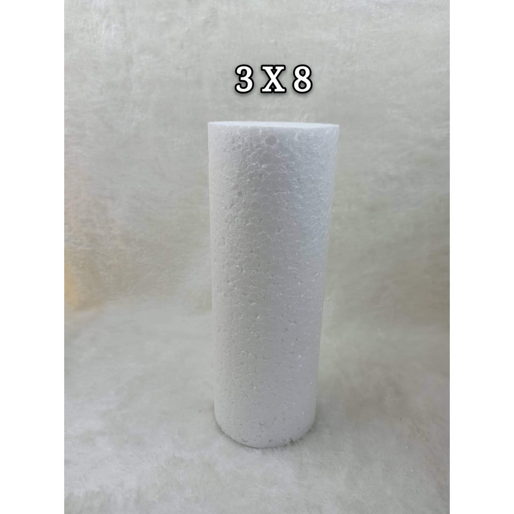 3x8” Polyform Cyclinder / Gabus Cyclinder / Cyclinder Polystyrene Form ...
