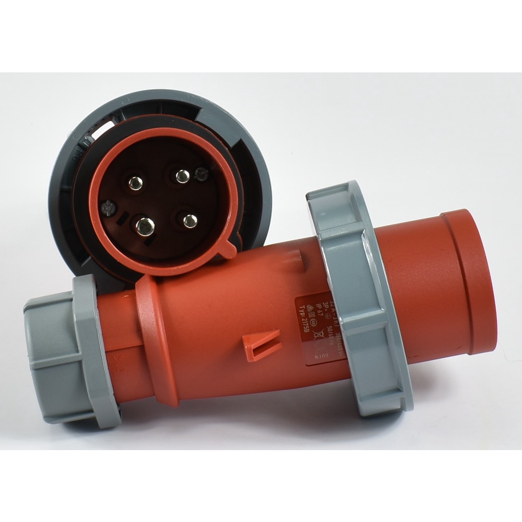 (AMPMECH) MENNEKES PLUG 2175, 32A-4P,400-440V, IP67 | Shopee Malaysia