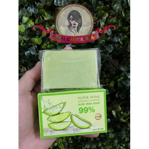 SABUN ALOE VERA 99% SOOTHING SOAP (80g) | Shopee Malaysia