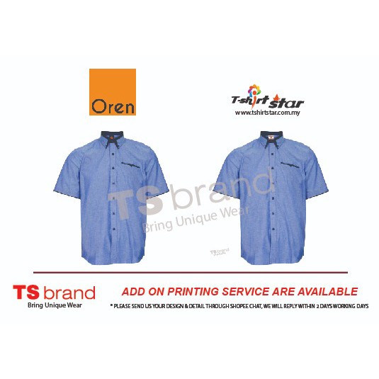 F14210 Uniform Men Corporate Business Shirt Baju Kemeja Korporat Lelaki ...