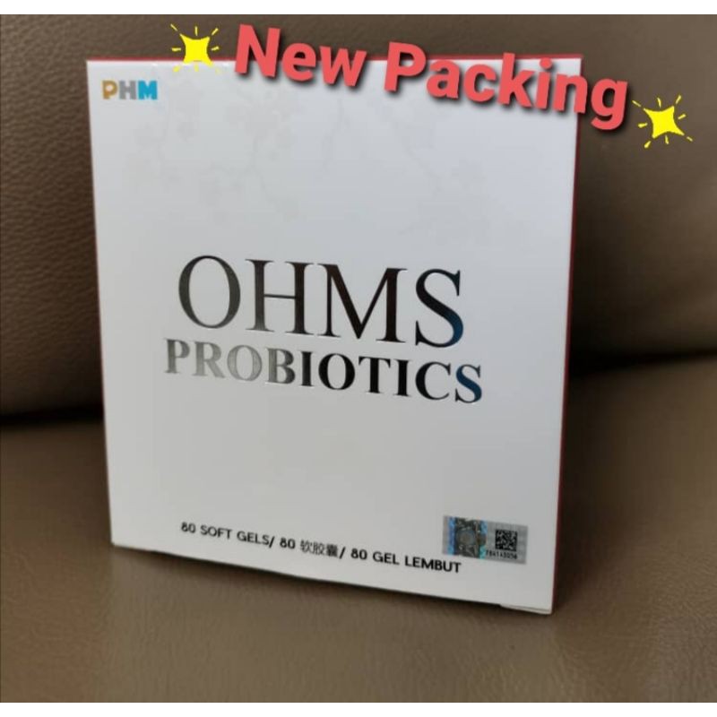 OHMS Probiotics (80's) (100% original) (with free gift) | Shopee Malaysia