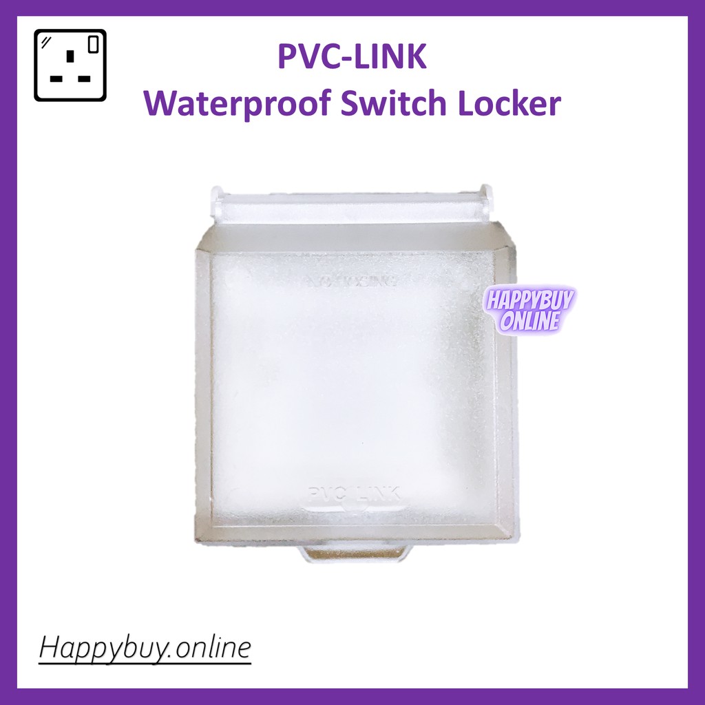 PVC-LINK Waterproof Switch Locker (Bell Switch Locker) Waterproof ...