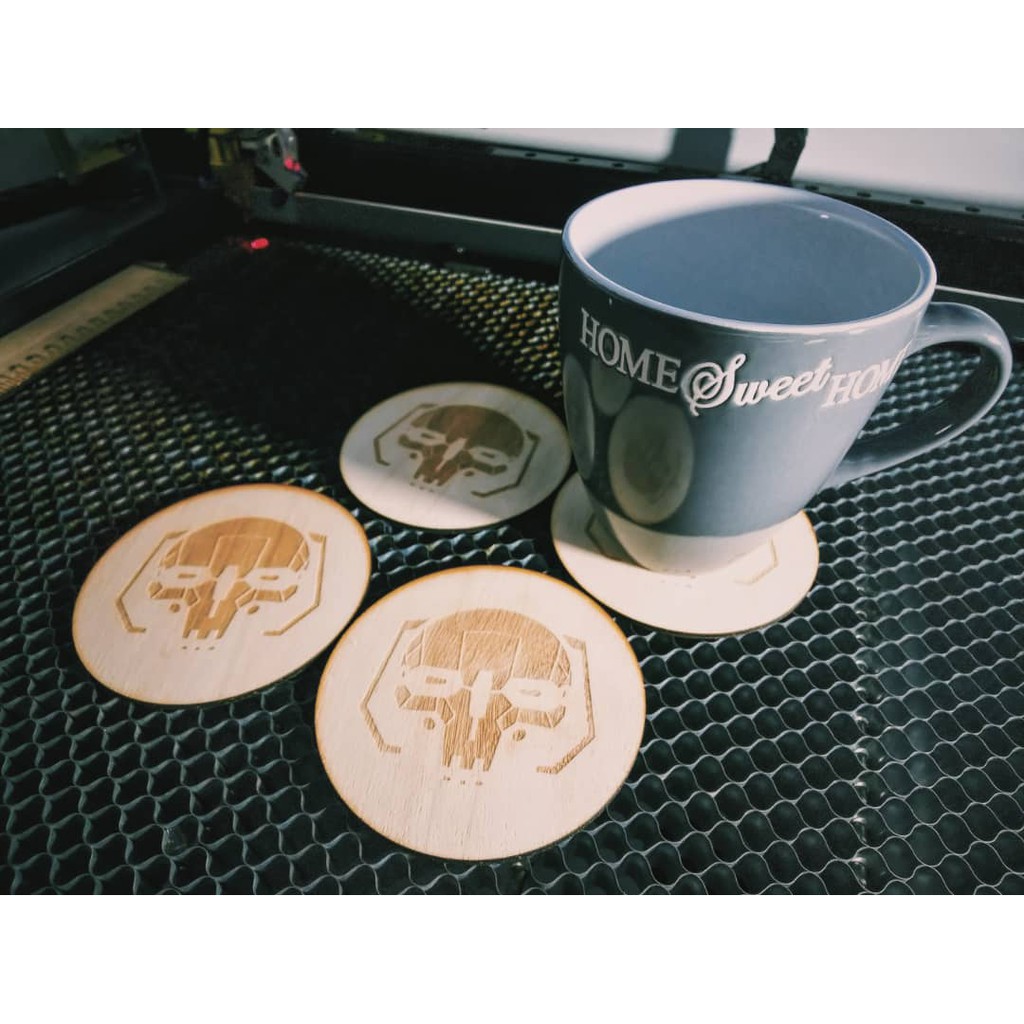 Custom Wooden Coaster / Lapik Cawan MUG | Shopee Malaysia