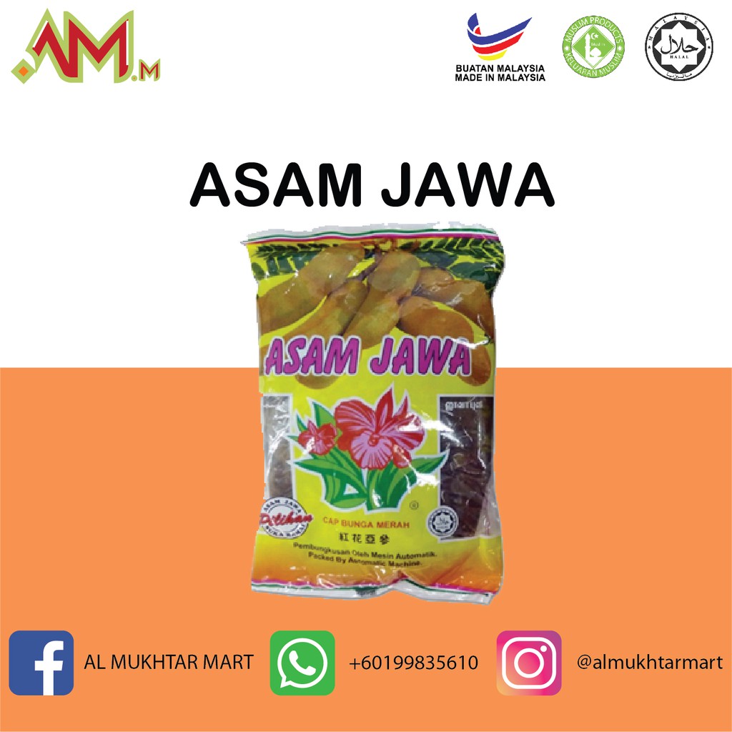 Asam Jawa Cap Bunga Raya Murah | Shopee Malaysia