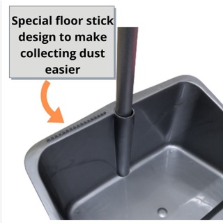 Dustpan with metal handle Set / Penyodok Sampah / Skop Sampah / Garbage ...