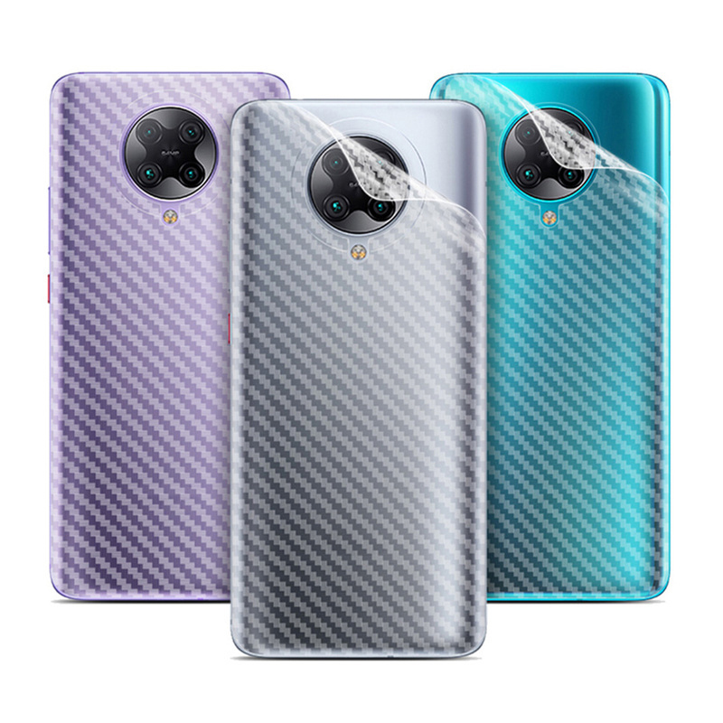 Xiaomi POCO X3 Pro NFC Carbon Fiber Back Film For Xiaomi Redmi Note 10 ...