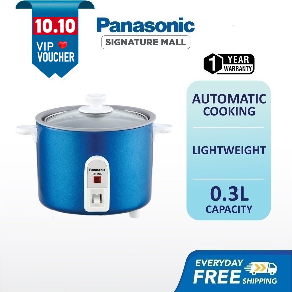 PANASONIC SR-3NAA Baby Rice Cooker 0.3L 0.16KG SR-3NAASK Auto Cooking ...