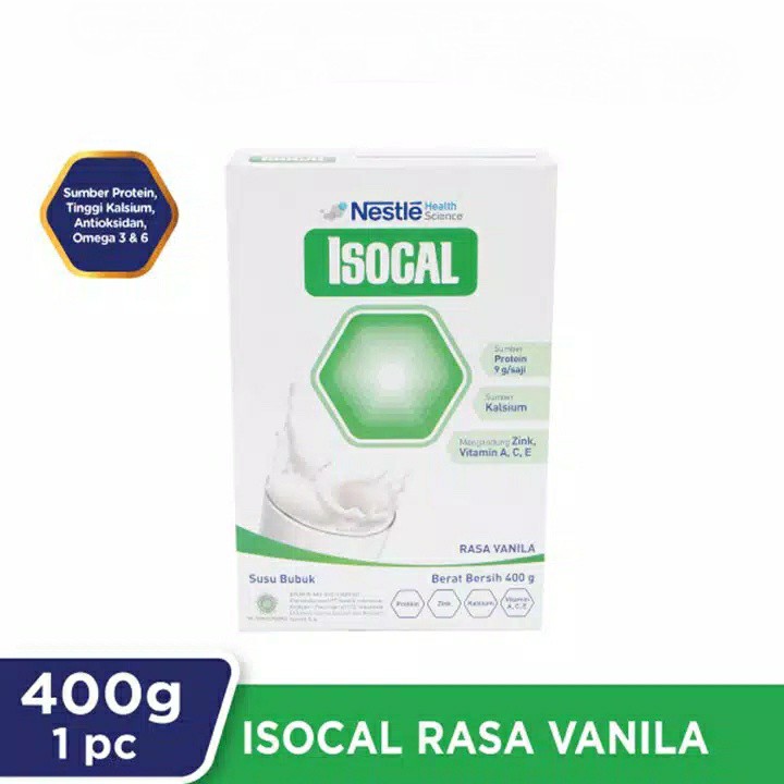 Nestle Isocal Vanilla Family Milk Powder 400g | BeeCost