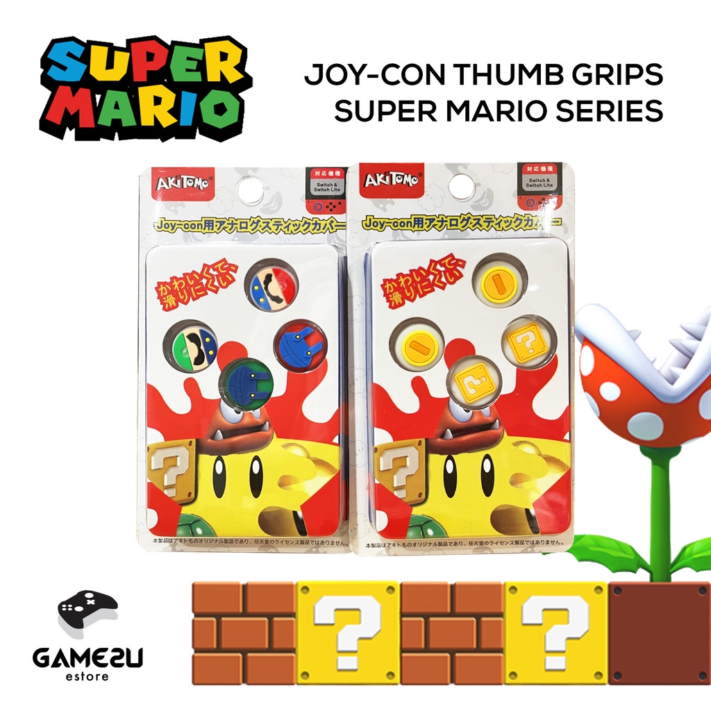 Nintendo Switch Thumb Grip Super Mario Luigi Joy Con Switch Lite ...