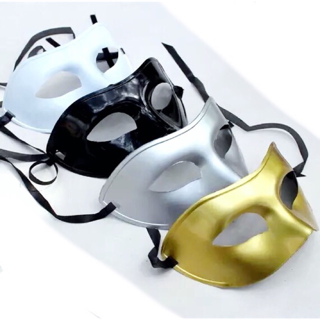 Plain Masquerade Party Mask for Men | Shopee Malaysia