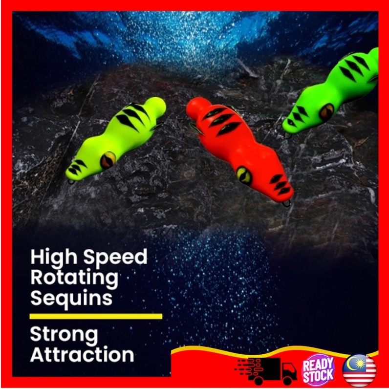 EXP MEXI 28 55MM 6G Thailand Rubber Soft Frog FIshing Lure, Expert ...