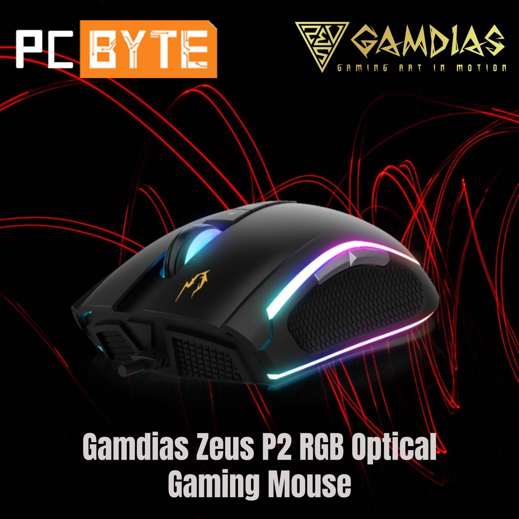 Gamdias Zeus P2 RGB Optical Gaming Mouse | Shopee Malaysia