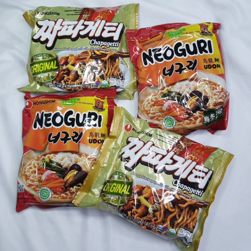[HALAL | READYSTOCK] Nongshim Chapagetti Neoguri Ramen Ramdon | Shopee ...